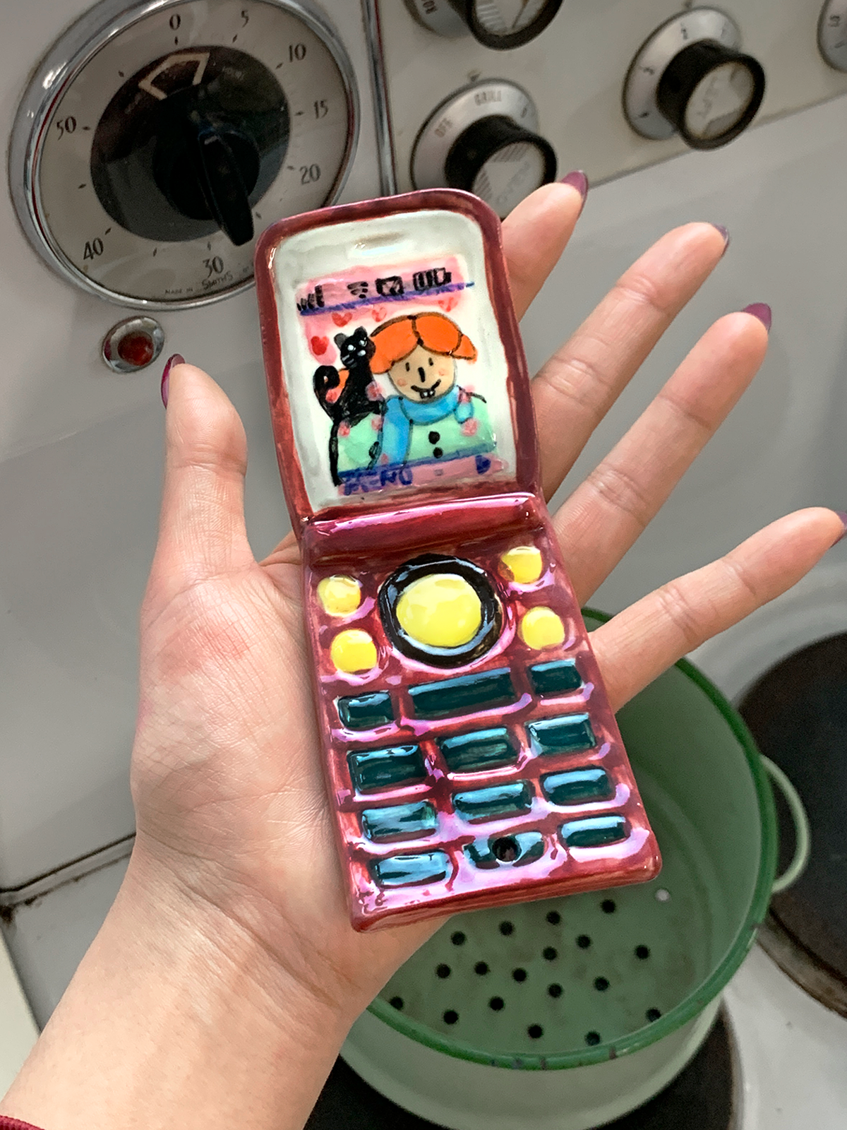 요이지 레코드 Pippi Longstocking Cell Phone Incense holder - 위시버킷