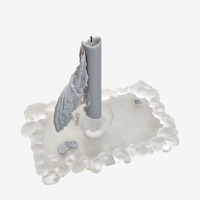 드로잉캔들 Translucent cloud plate - 위시버킷