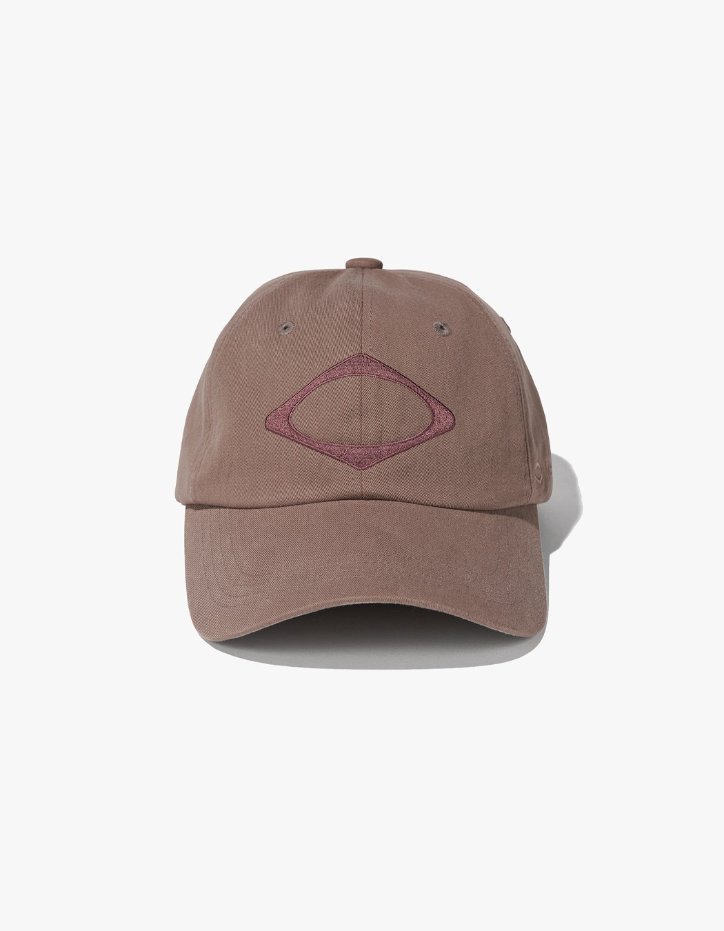 미스치프 Rhombus Ball Cap - Pink Brown - 위시버킷