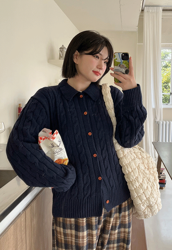 리치무드 로나 울 카라 cd (4color) - 위시버킷