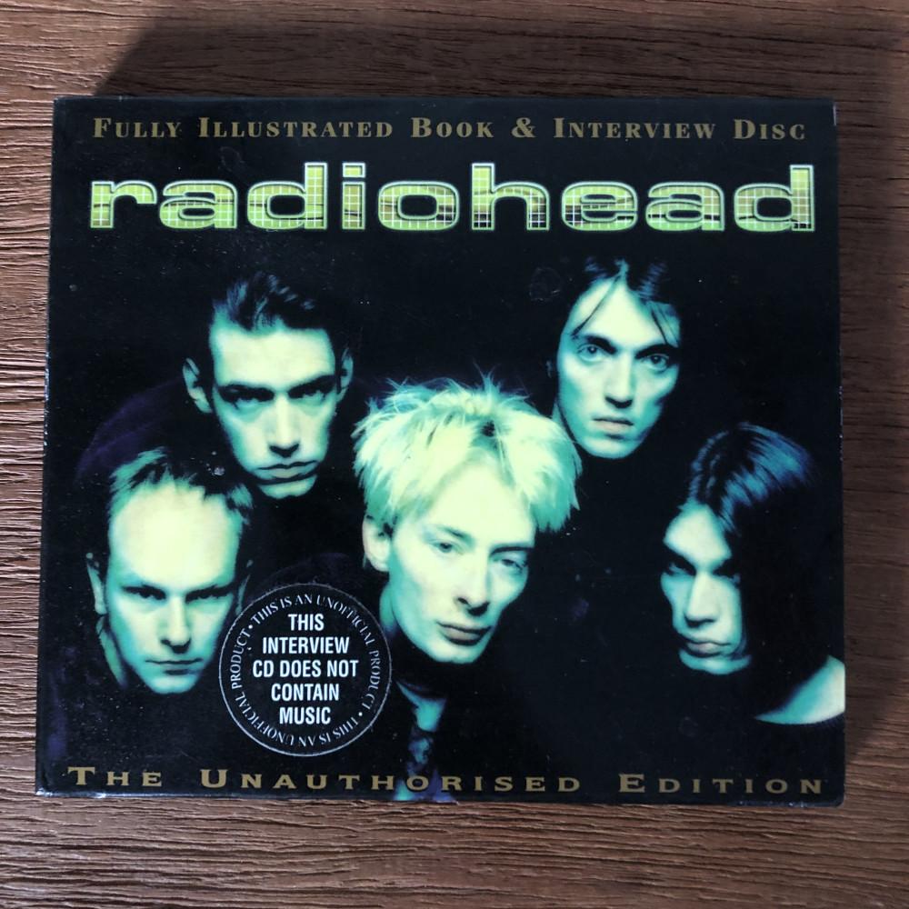 라디오헤드 [희귀 수입 책 + CD] Radiohead ( 라디오헤드 ) – Fully Illustrated Book ...