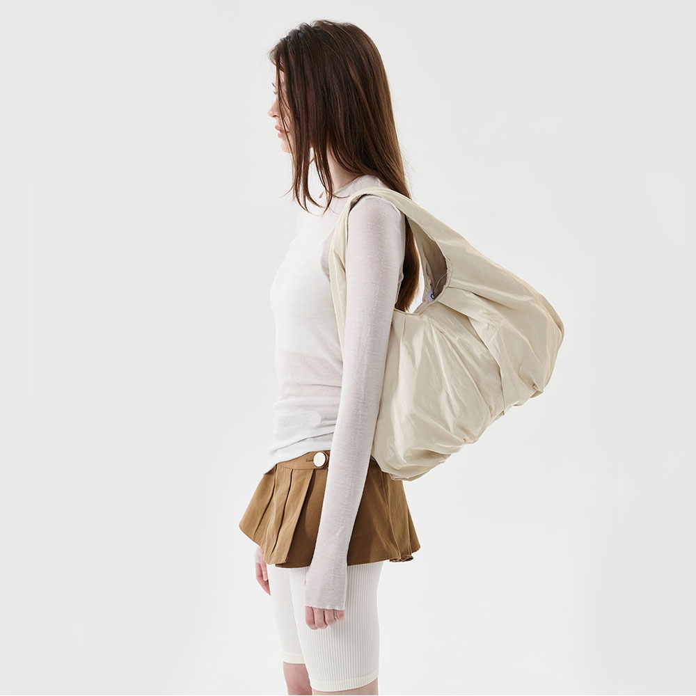 오타이 Rustling shoulder bag [Pearl cream] - 위시버킷