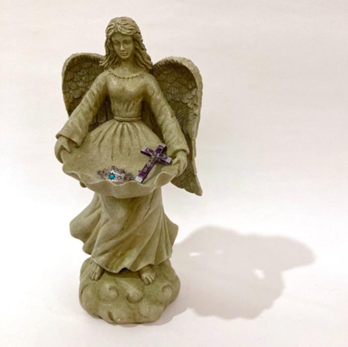칠라이프 [FRANCE]70s antique “Angel” hand-made soap & acc plate statue. - 위시버킷