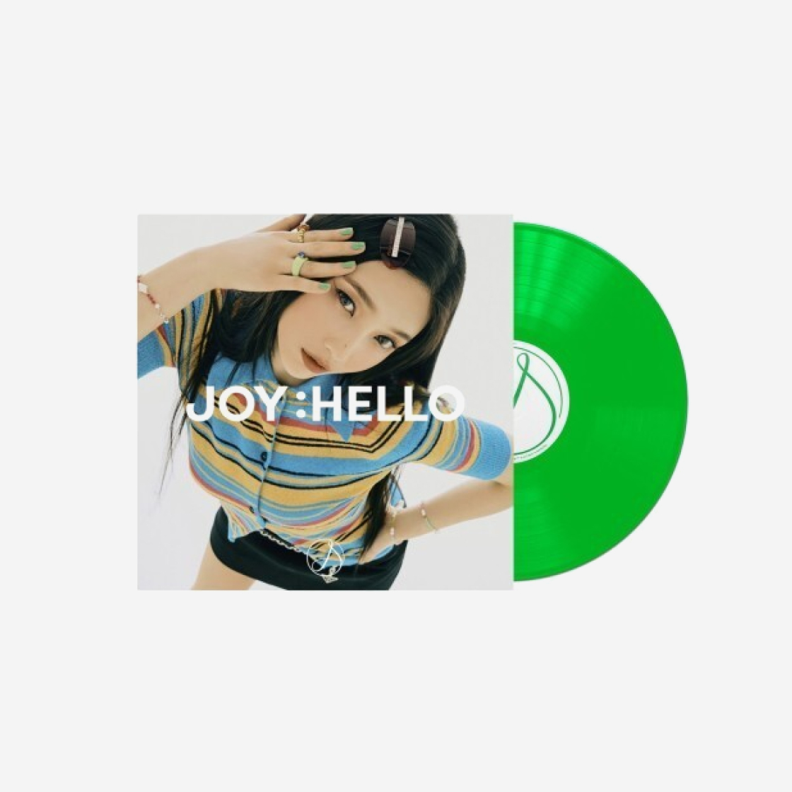 뮤직앤굿즈 Joy Hello Limited Edition LP Green - 위시버킷