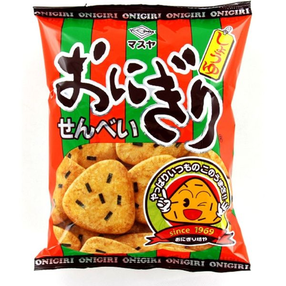 마스야 마스야 오니기리 센베이 108g - 위시버킷