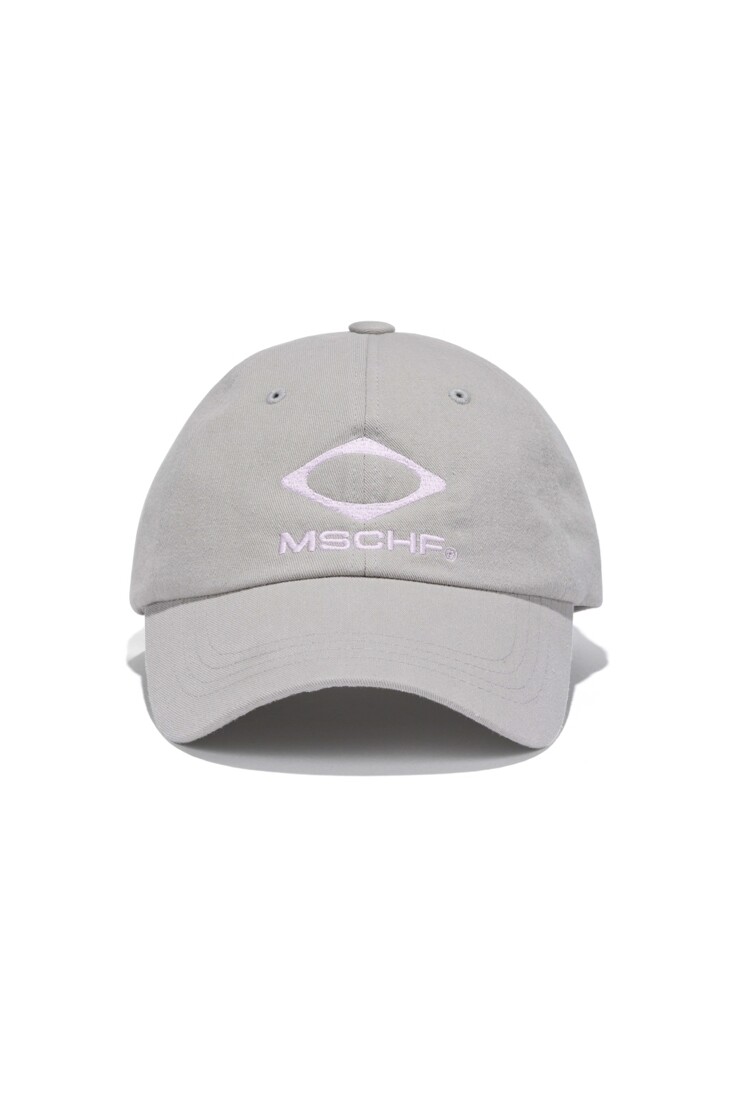 미스치프 RHOMBUS COTTON BALL CAP (LIGHT GREY) - 위시버킷