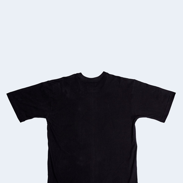 모티브 이펙트 DAMP LAYERED ROUND NECK TEE_BLACK - 위시버킷