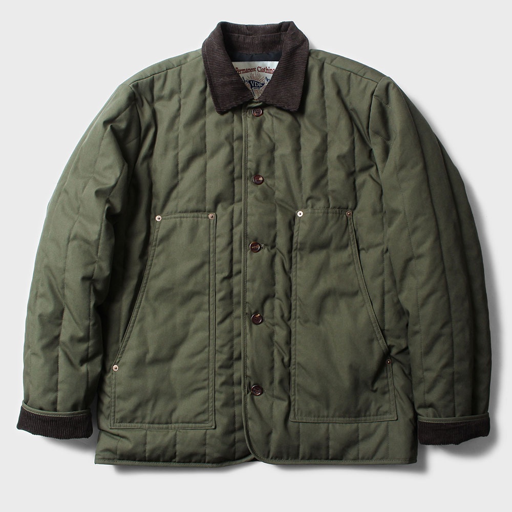 비디알 PADDED CHORE JACKET [Military Camp] - 위시버킷