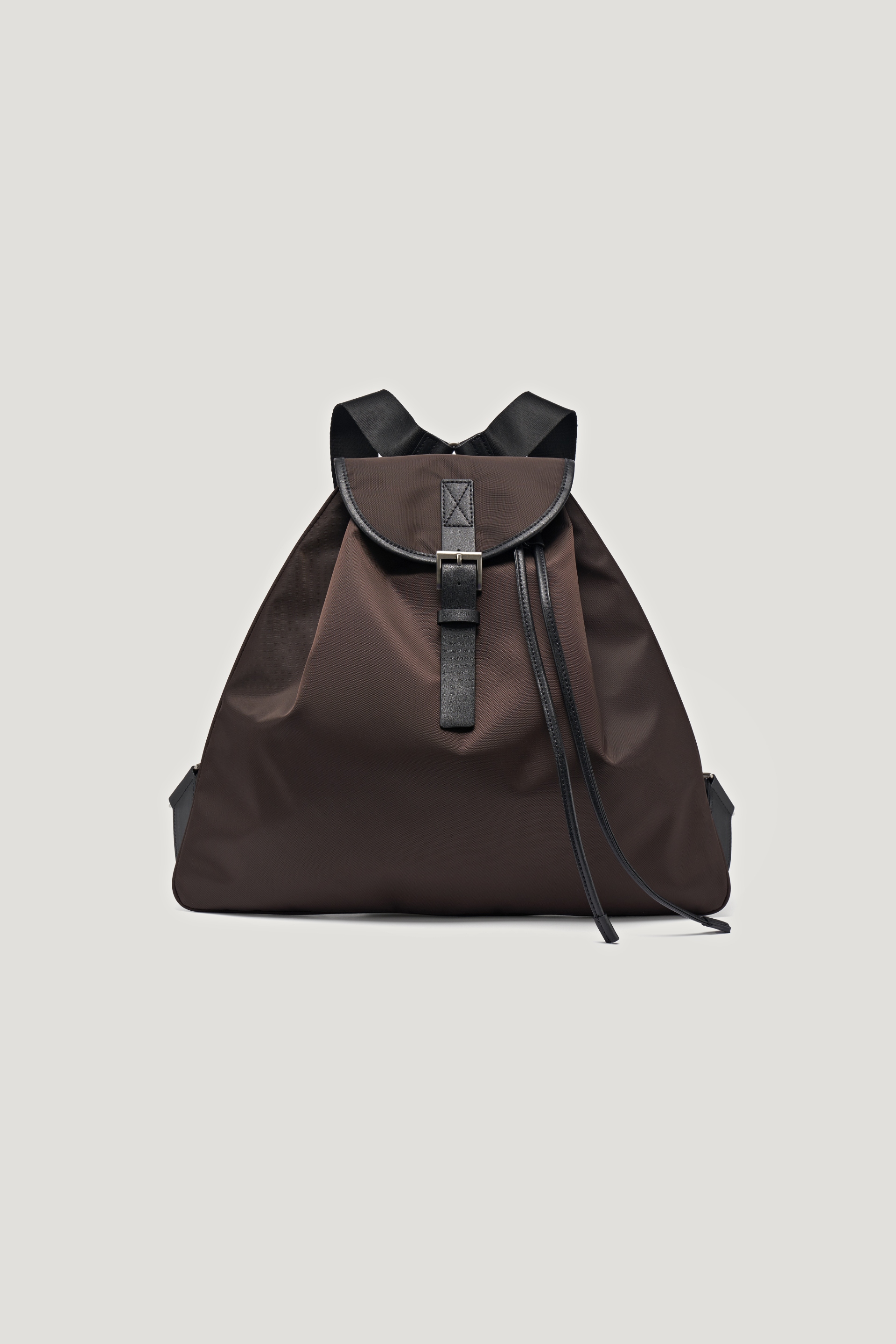 파르벵 NYLON TRIANGLE BACKPACK_BROWN - 위시버킷