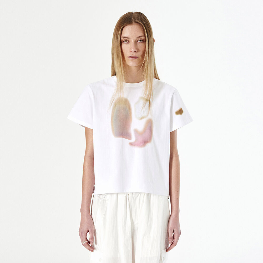 다이애그널 23 GRAPHIC PRINTING TEE (white/S) - 위시버킷