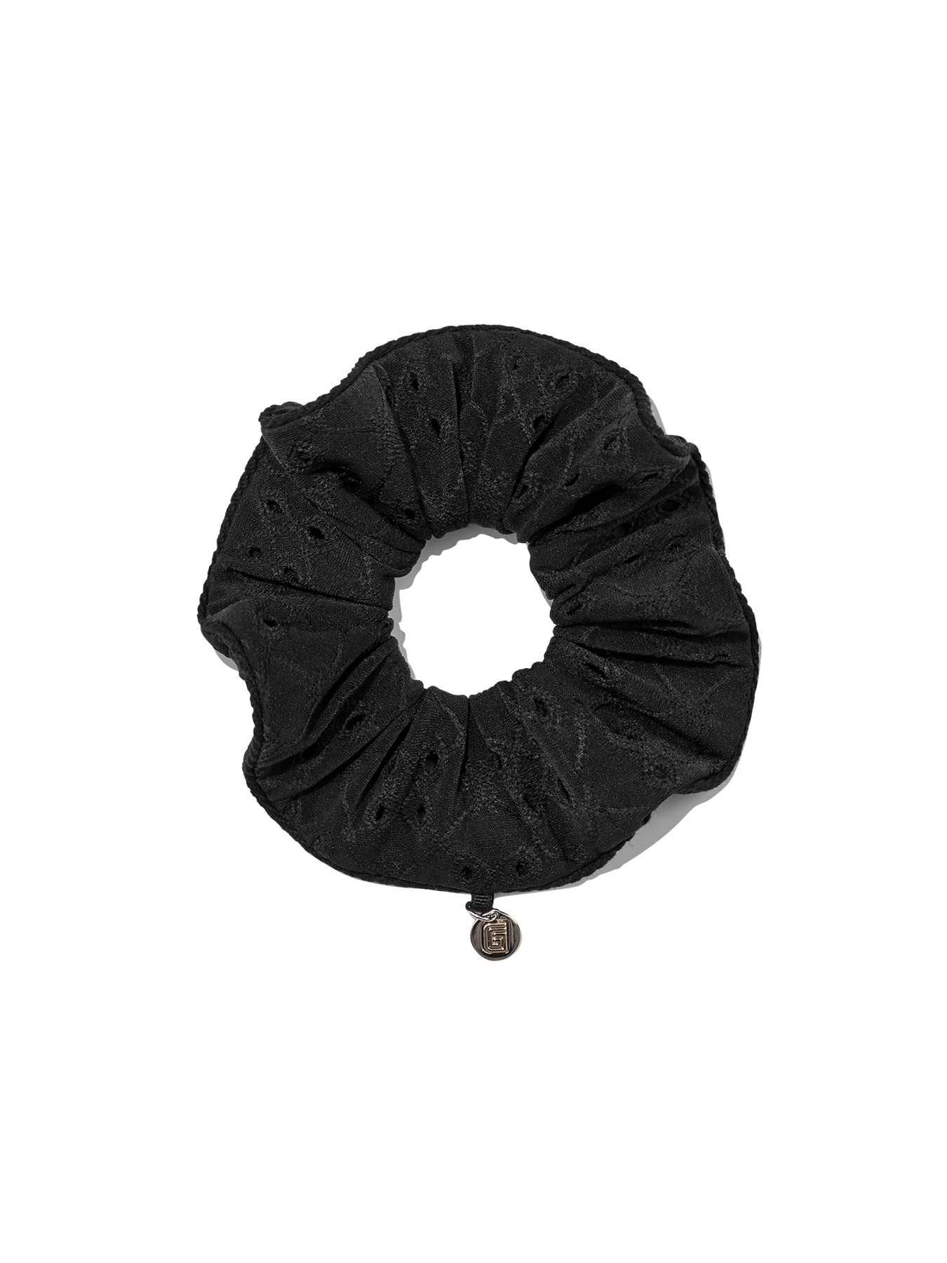 글로니 CHARM SCRUNCHIE (BLACK) - 위시버킷