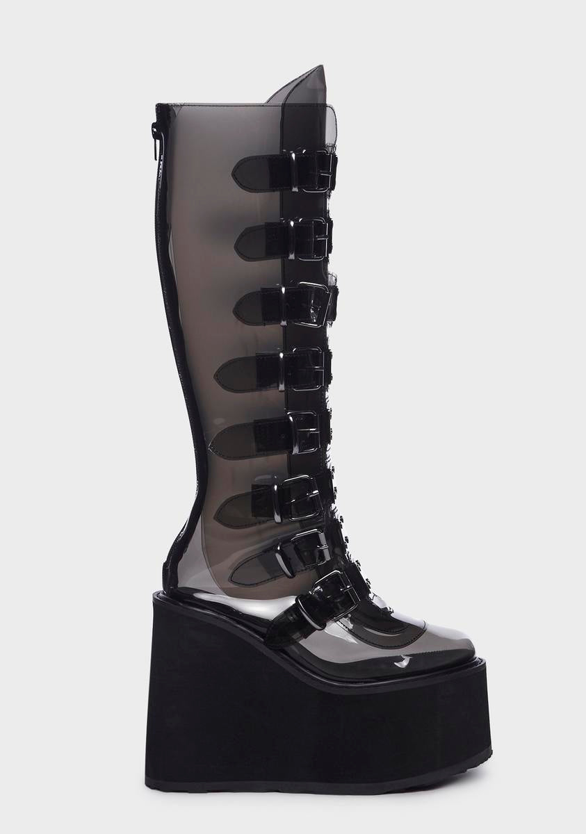 데모니아 Clear Smoke Trinity Boots - US 6 - 위시버킷