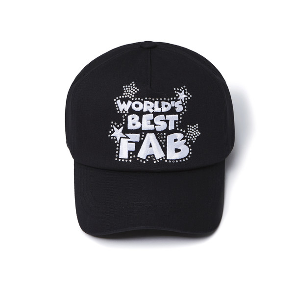 가먼츠팹 World's Best FAB 5-Panel Cap (BLACK) - 위시버킷