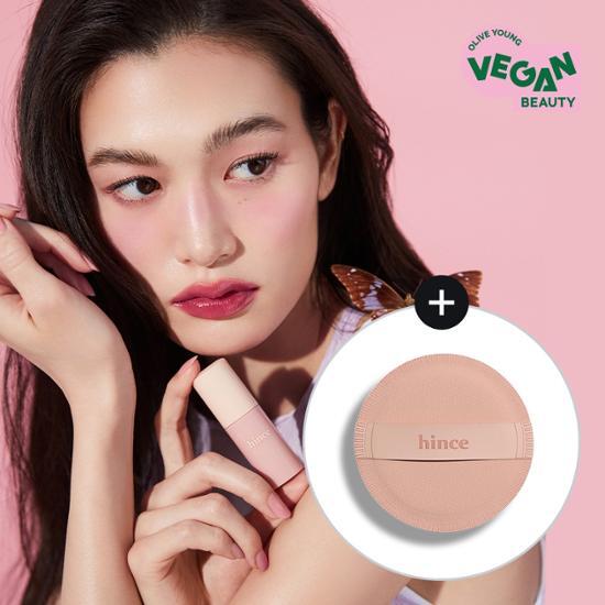 힌스 [단독선런칭/24SS컬렉션] 힌스 듀이 리퀴드 치크(+블러셔 퍼프 증정) - 위시버킷