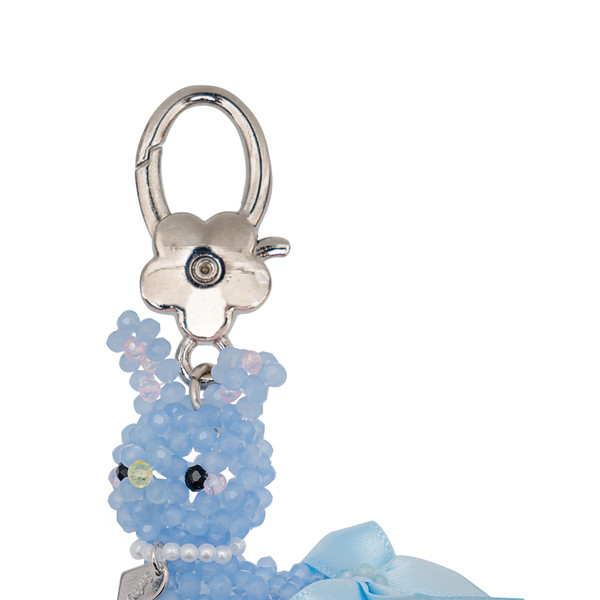 스윙셋 Ribbon-Tail Rabbit Key Ring (Blue) - 위시버킷