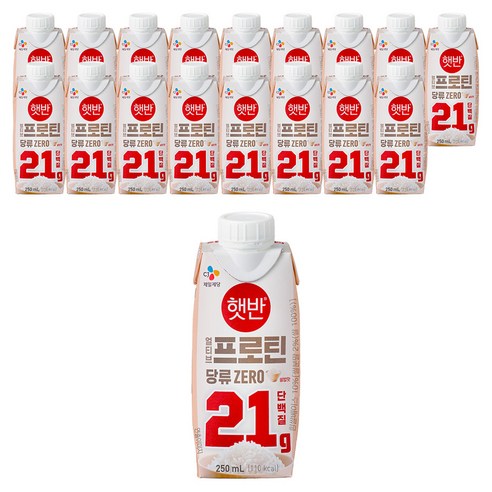 CJ제일제당 얼티브 cj제일제당 프로틴 햇반쌀밥맛, 250ml, 18개 - 기타건강음료 | 쿠팡 - 위시버킷