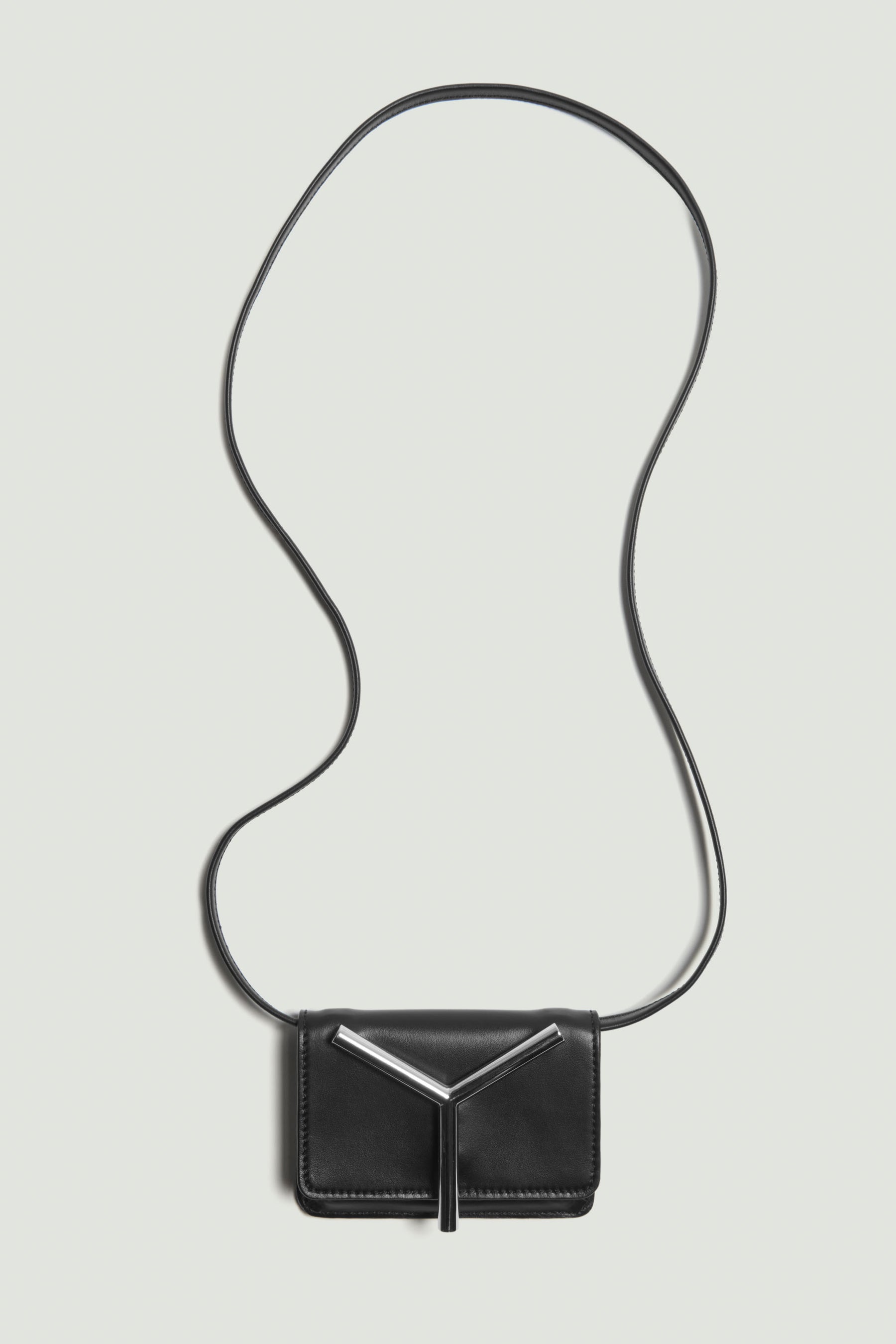 와이프로젝트 Y Mini Wallet Bag Black/Silver - 위시버킷