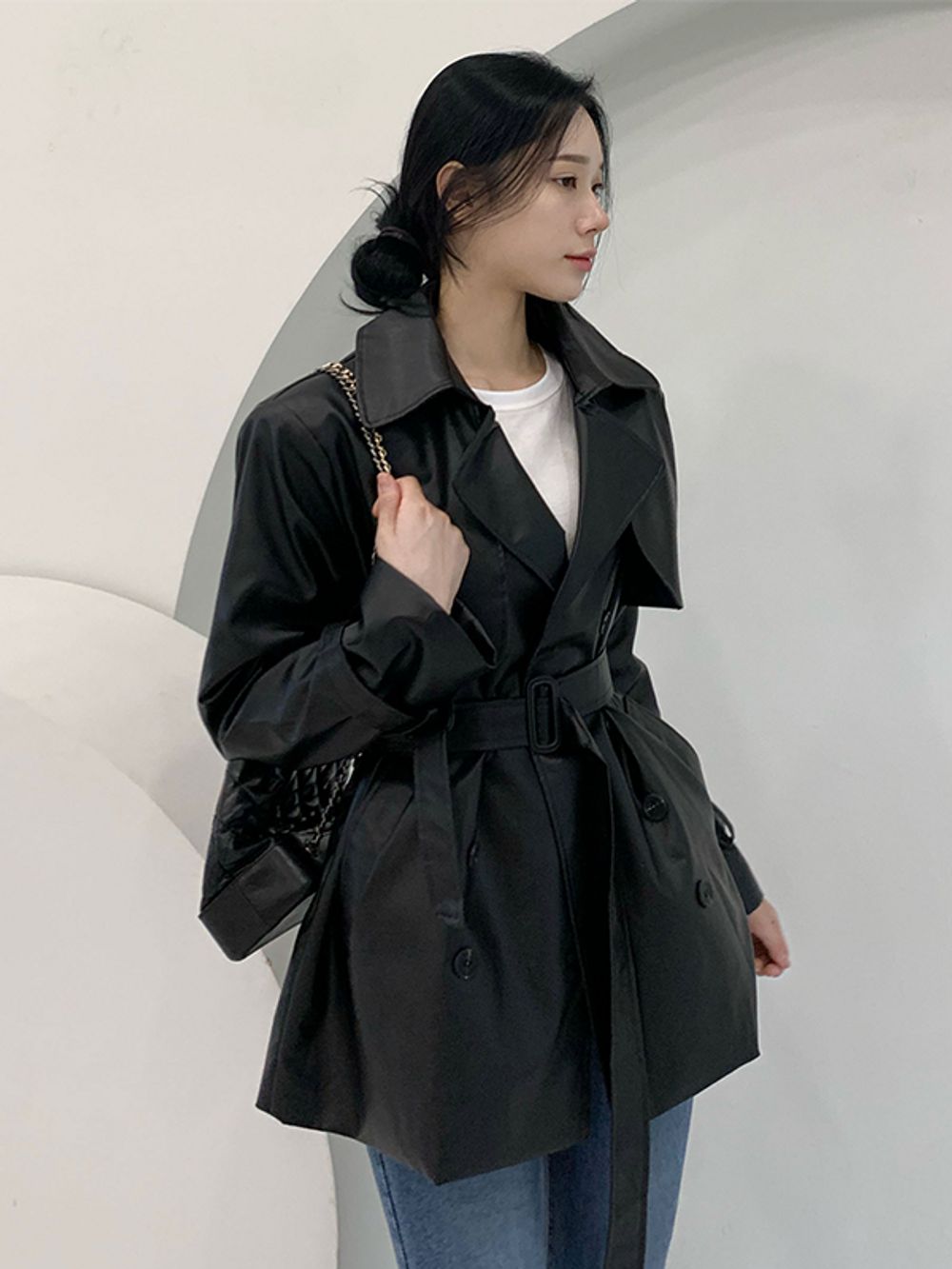 루미에르 인기폭주🔥 케이프 코트 자켓 케이프코트 케이프자켓 망토 숏코트 가죽자켓 라이더자켓 레더자켓 가죽코트 레더코트