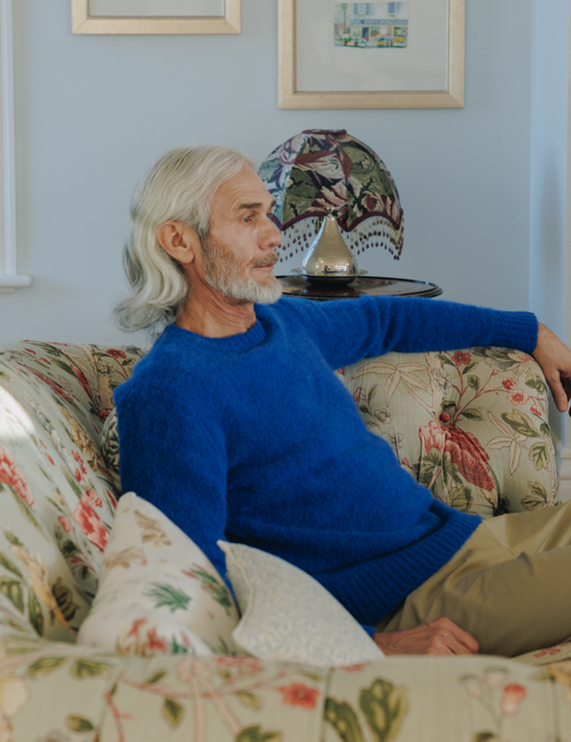 시엔느 Moma Wool Sweater (Blue) - 위시버킷