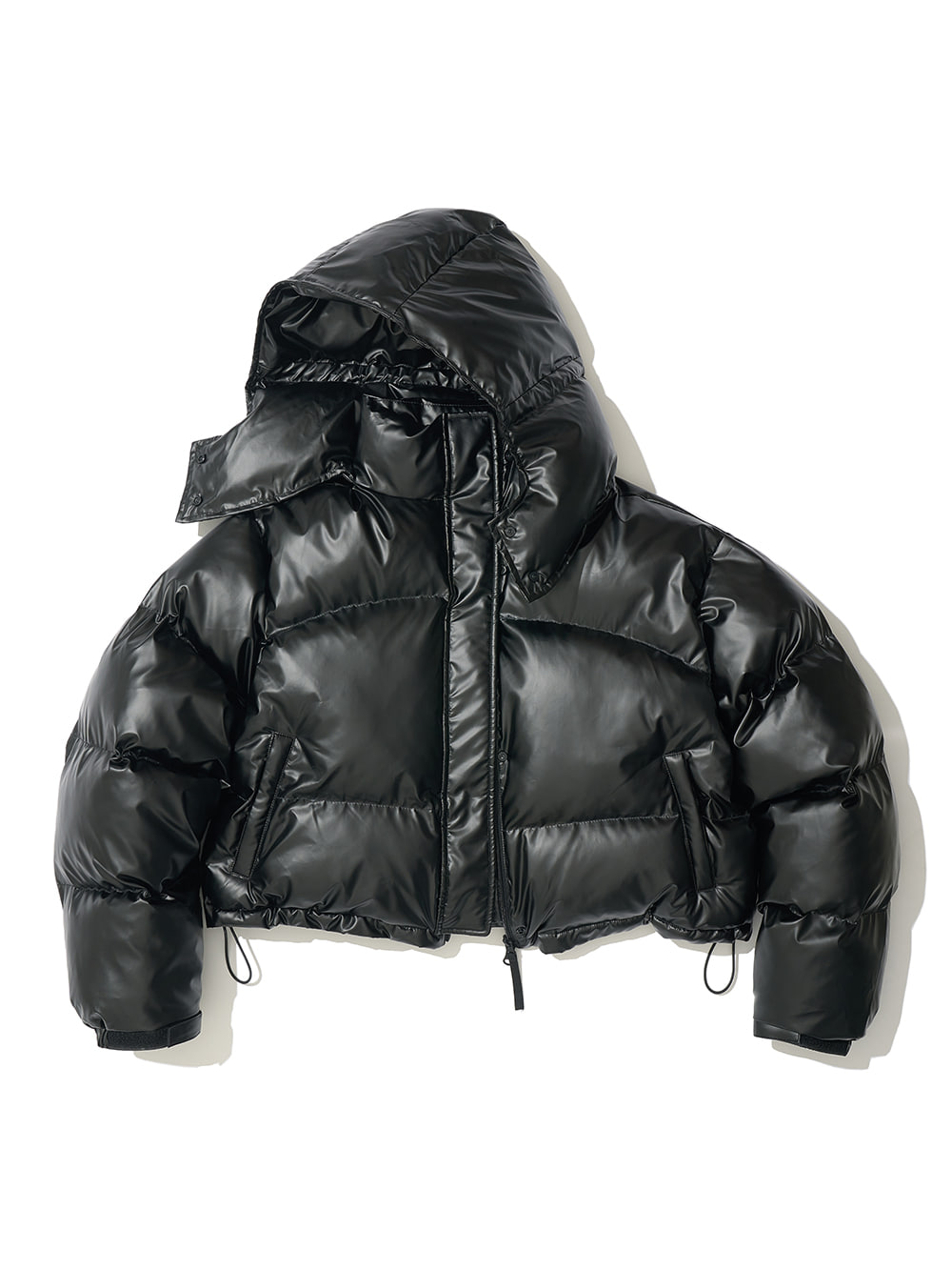 파르티멘토 [REFURB] [WOMEN] 3M THINSULATE HOODED PUFFER JACKET_BLACK - 위시버킷