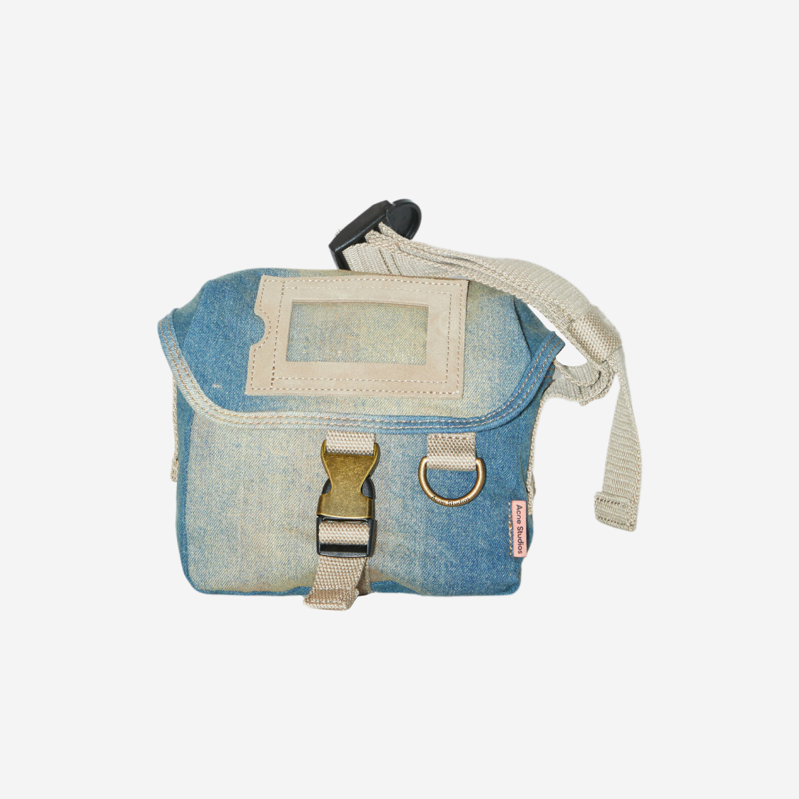 아크네스튜디오 Acne Studios Mini Messenger Bag Light Blue Beige - 위시버킷