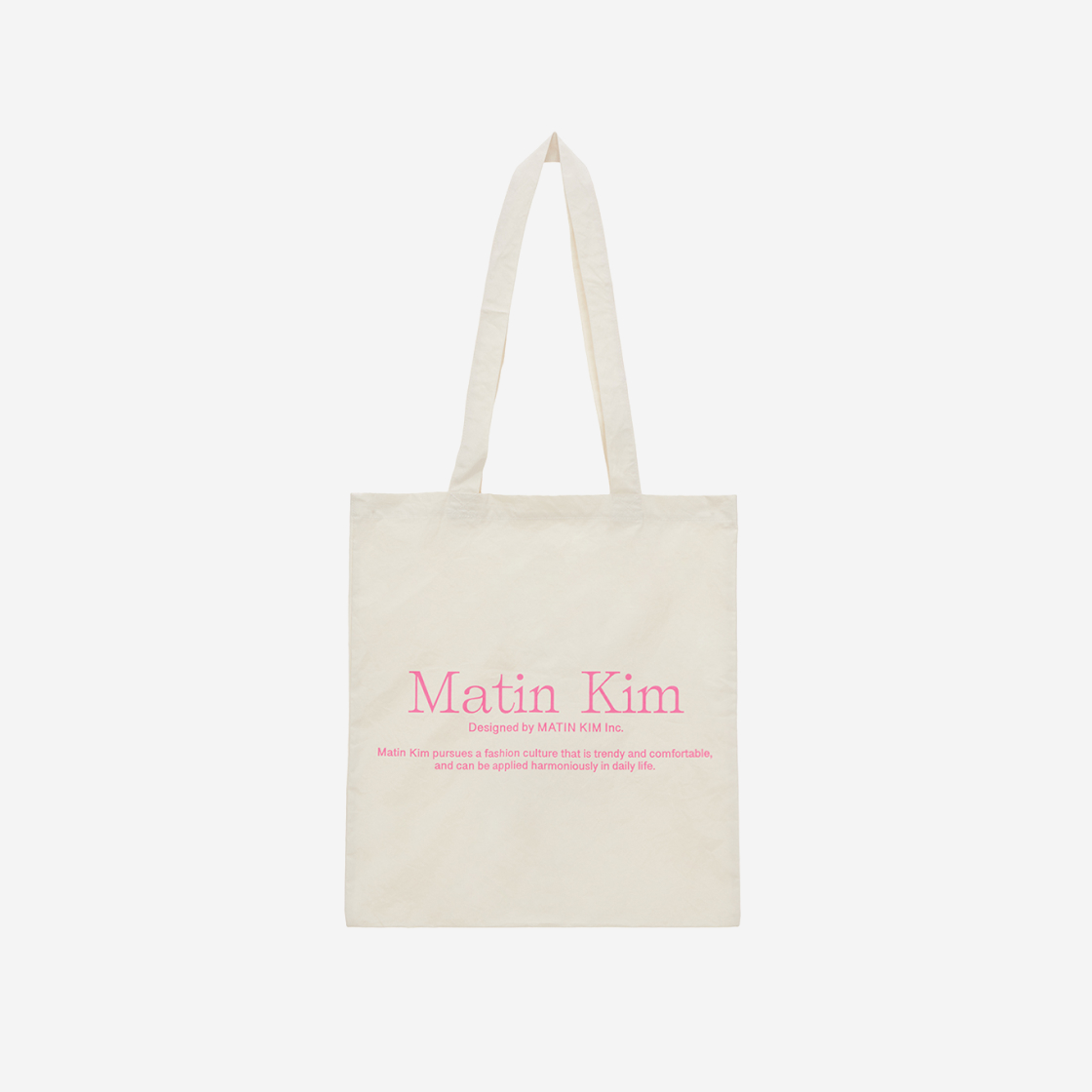 마뗑킴 Matin Kim Matin Poppin Ecobag Ivory - 위시버킷
