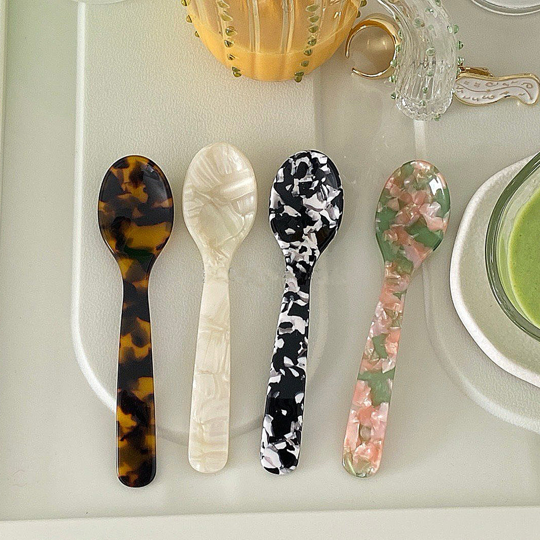 쏠띵즈 쏠띵즈 Marbling Unique Tea Spoon 마블링 유니크 티스푼 - 위시버킷