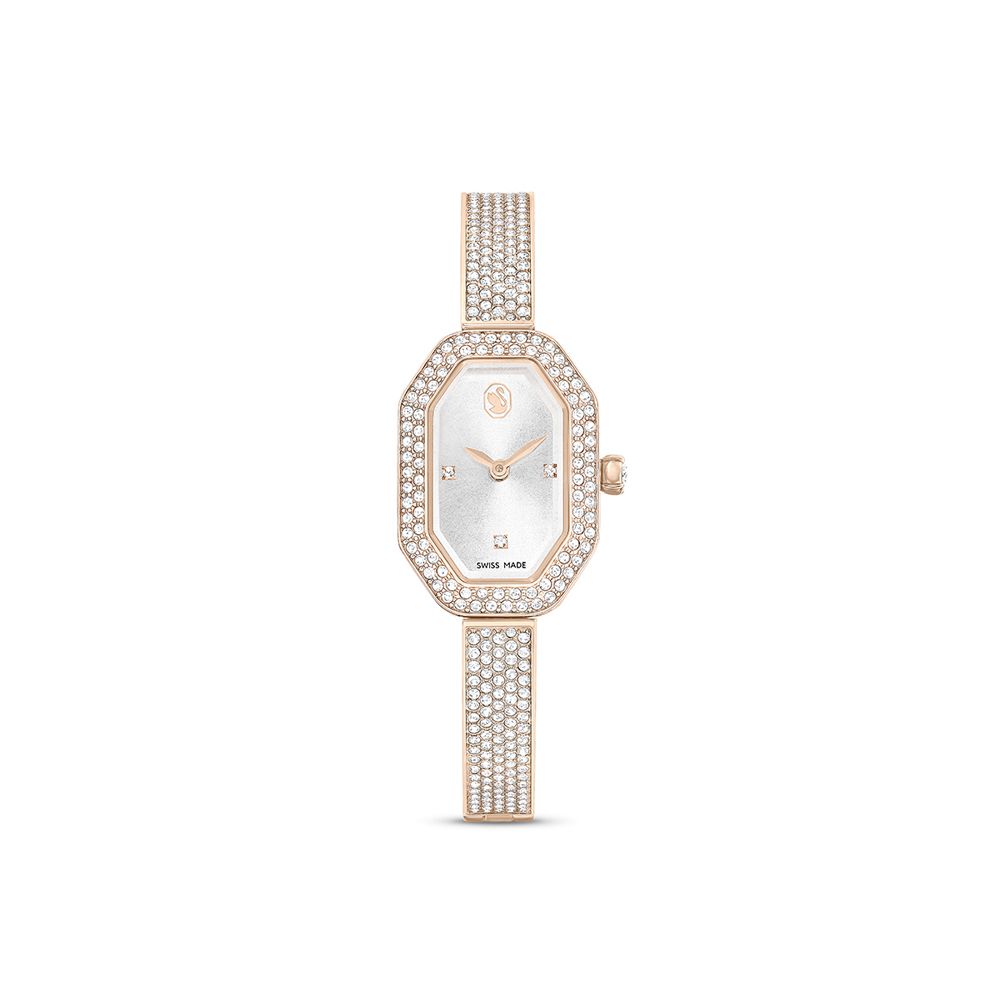 스와로브스키 Dextera Bangle 샴페인 골드 톤 메탈 시계 5672987 - 위시버킷