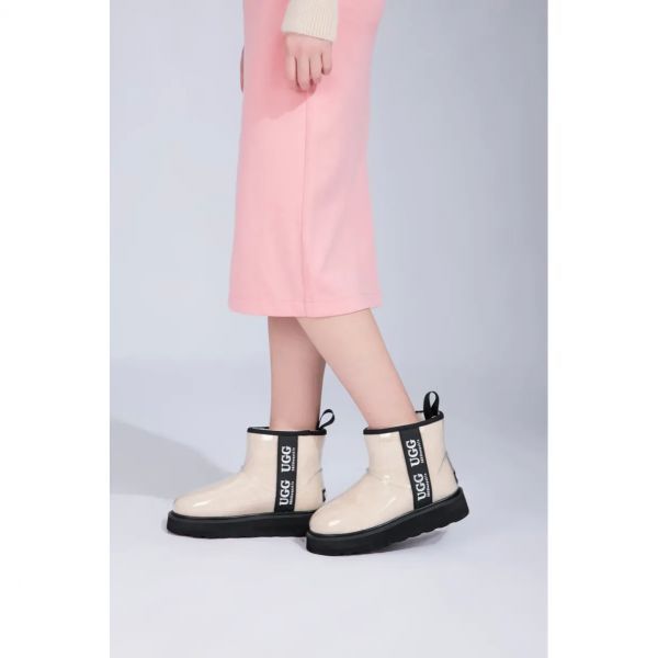 어그 해외정품 DK 어그 여성 클리어 레인 클래식 미니 방수 양털 부츠 DK097DK DK097 - 위시버킷