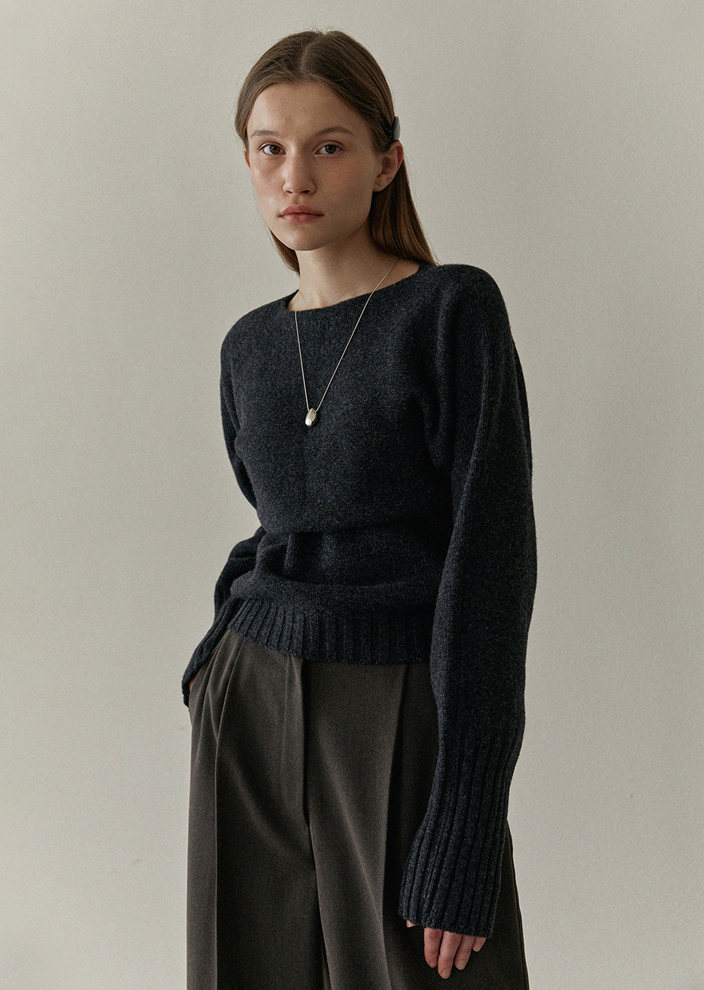 어그스트 knit top bolero set (3color) - 위시버킷