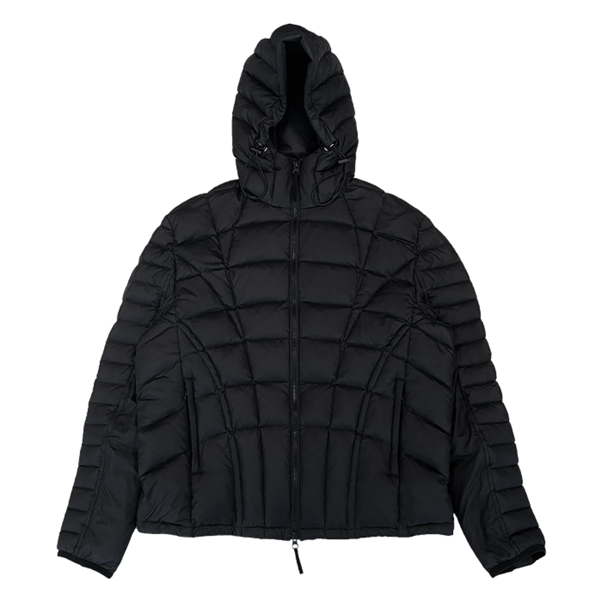 더콜디스트모먼트 TCM web light puffer jacket (black) - 위시버킷