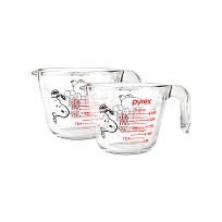 파이렉스 스누피 계량컵 250ml 2p 세트 - 위시버킷
