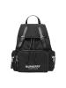 버버리 버버리 더 미디움 로고 프린트 남여공용 럭색 블랙 Burberry The Medium Rucksack in Logo ...