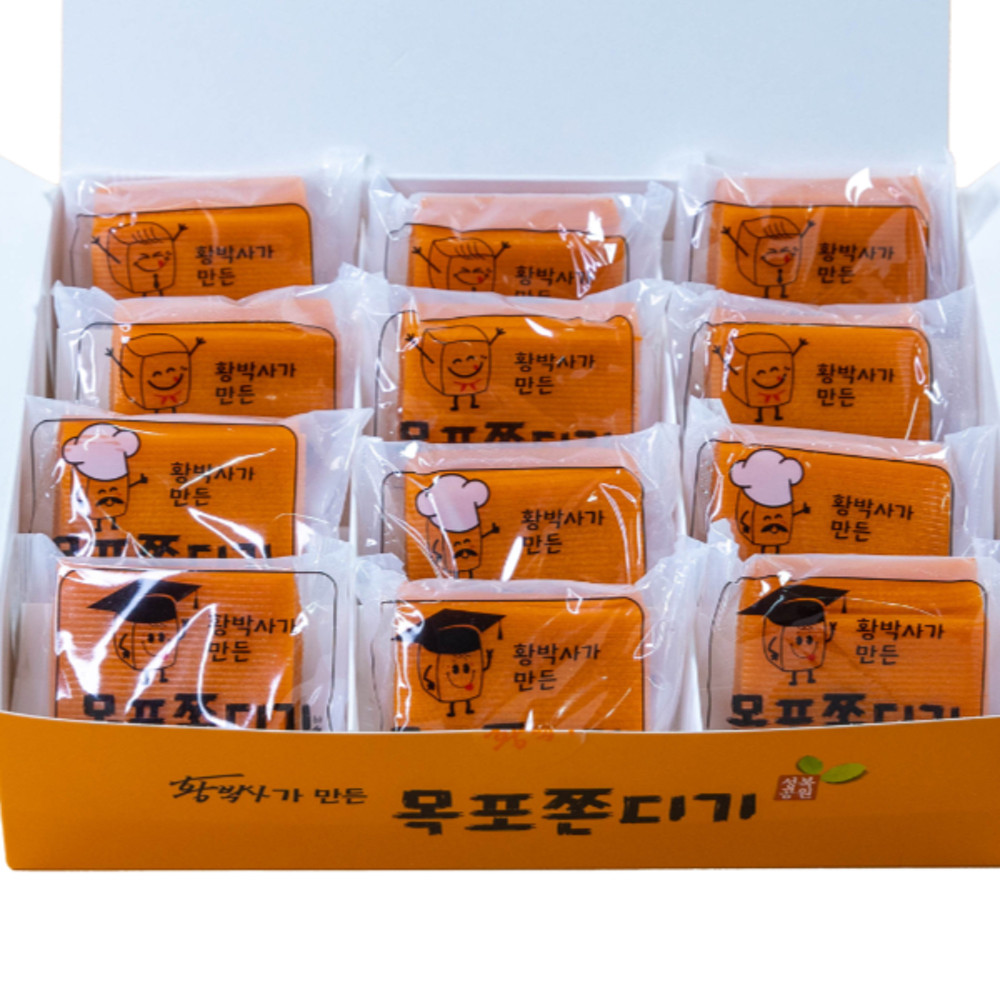 황박사 놀면뭐하니 목포 밥통 밥솥 쫀드기 청주 황박사 복원 진짜 쫀디기 504g 1박스 12개 - 위시버킷