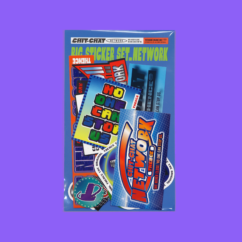 덴스 BIG STICKER SET_NETWORK - 위시버킷