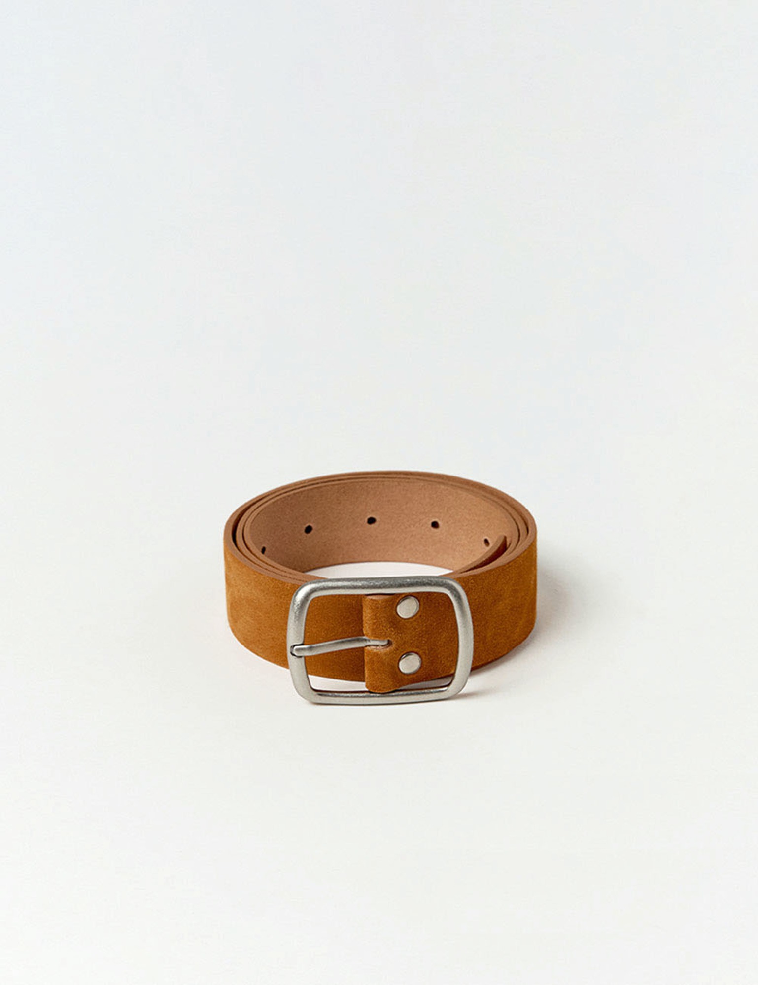 히어 HEHR Square Suede Belt - 위시버킷