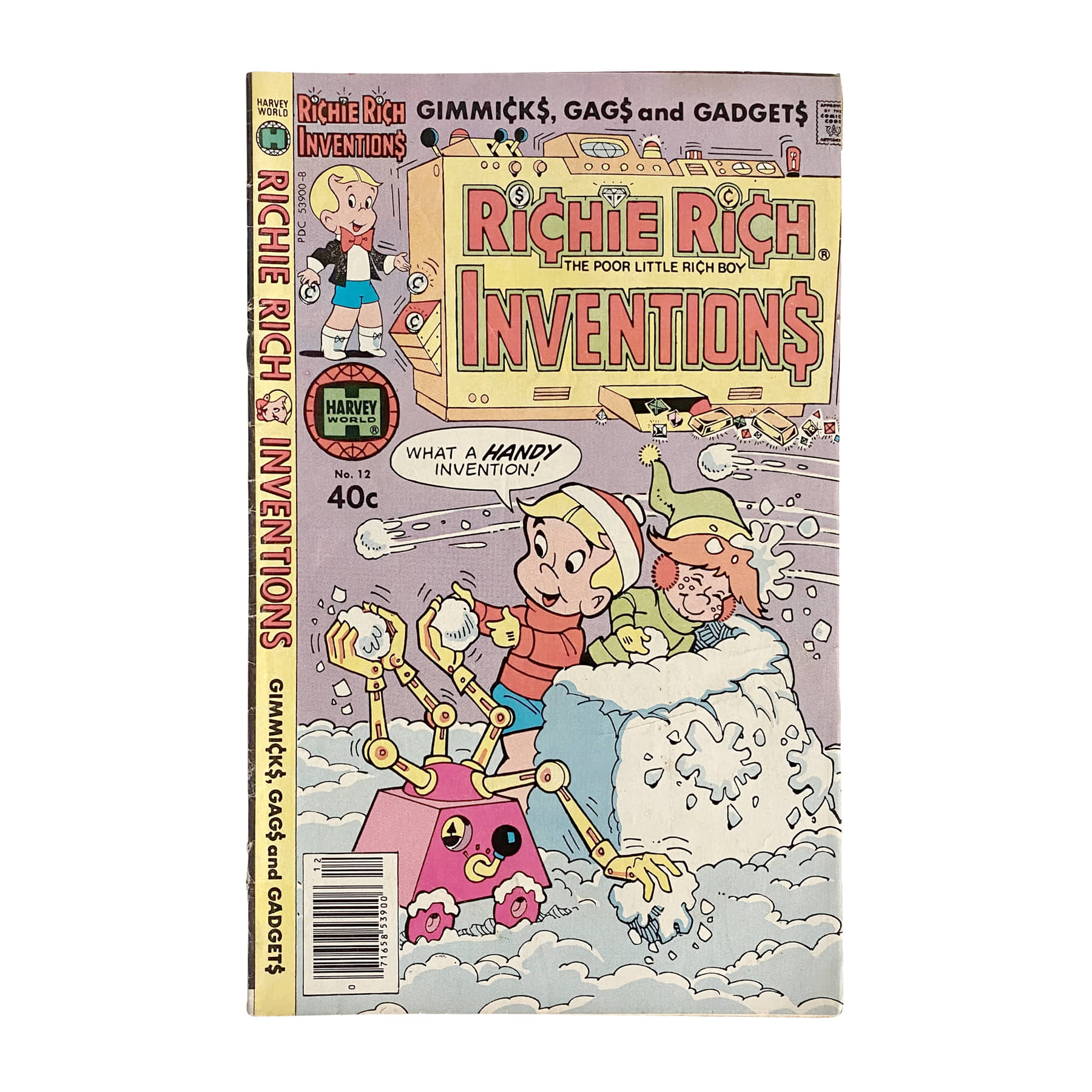 콜렉트위드미 [Harvey Comics] Vintage Ri¢hie Ri¢h comics ‘Invention$’ - 위시버킷