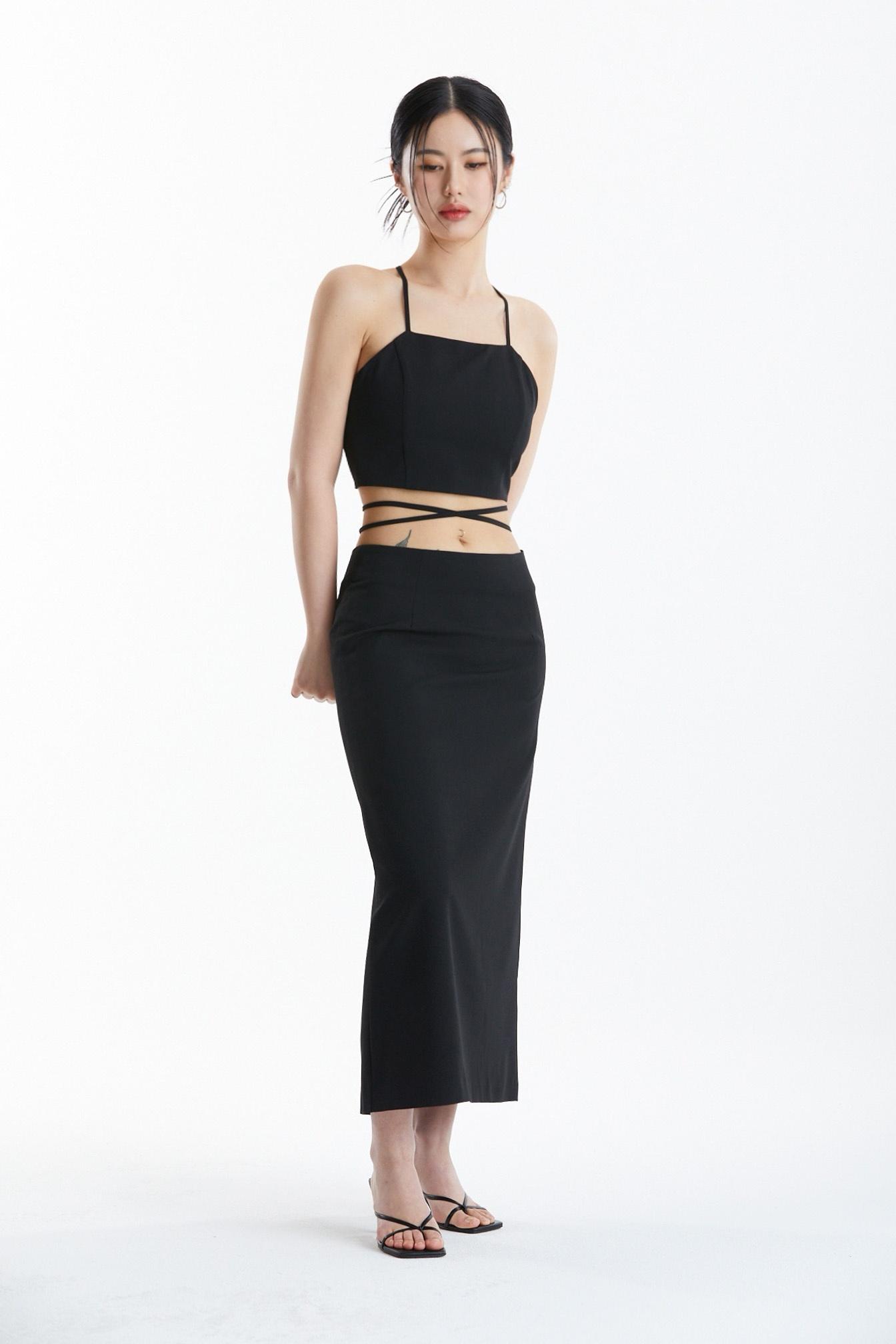 치카베네노 23SS Low-rise Long Skirt - 위시버킷