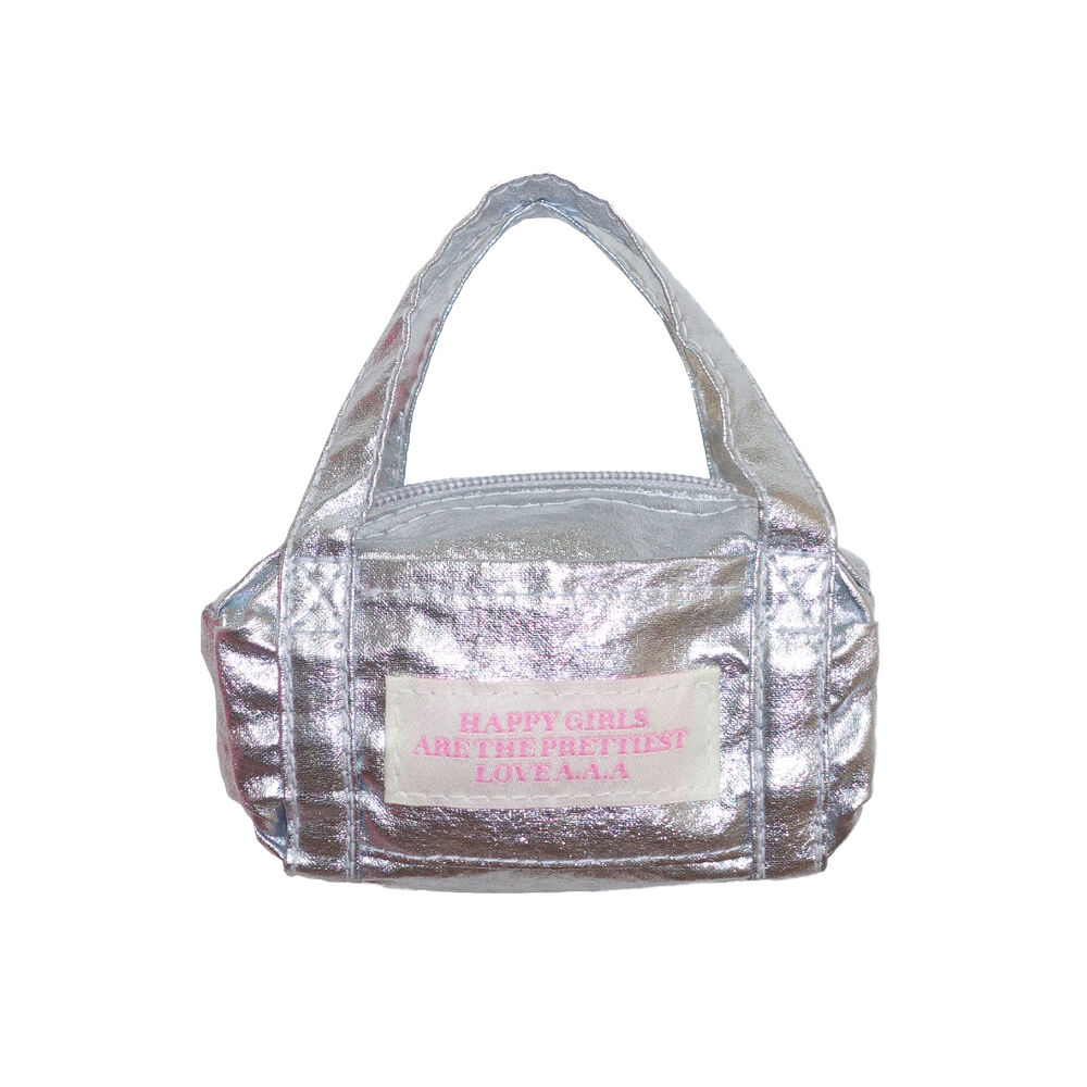 에이에이에이 [2차 입고 | 키링 ] MICRO MINI KEY-RING BAG / ALUMINUM SILVER - 위시버킷