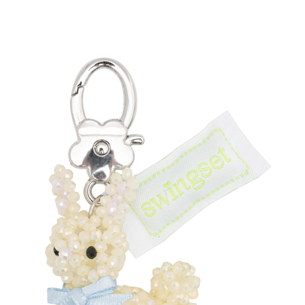 스윙셋 Creamy Rabbit Key Ring - 위시버킷