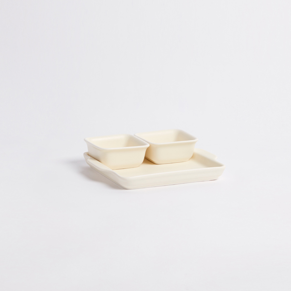 더블유에스티디 WSTD [DTD] 나눔 접시&볼 세트 3P - 위시버킷