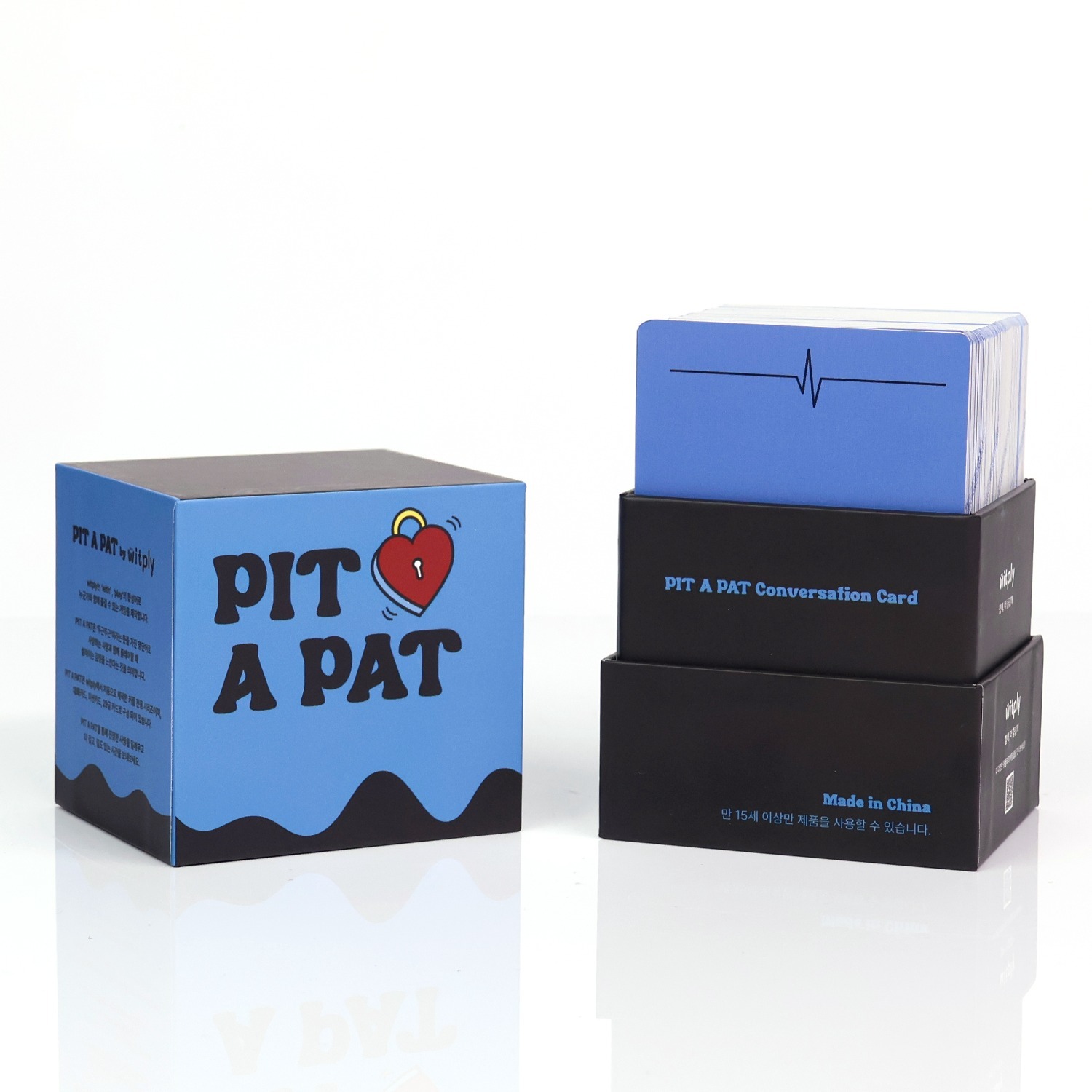 윗플리 PIT A PAT 대화 카드 - 위시버킷