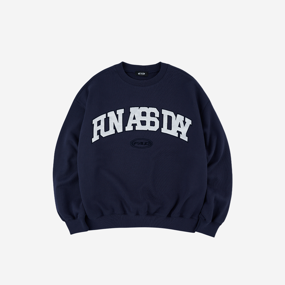 에프에이디 FAD Logo Sweatshirts Navy - 위시버킷