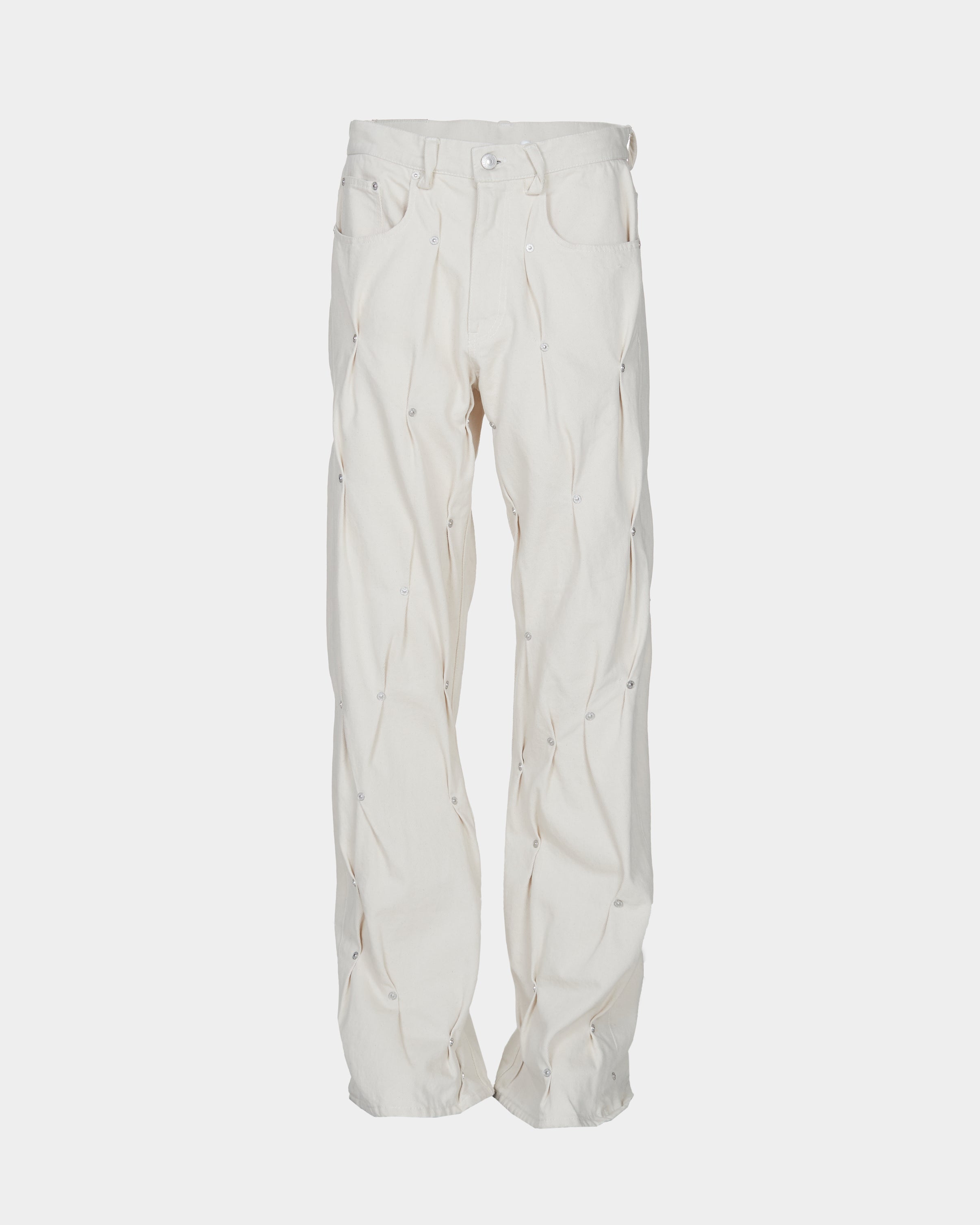 쿠시코크 Multi Rivet Denim Pants - L - 위시버킷