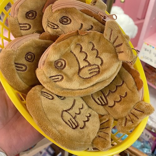 BAMBIHOUSE 붕어빵 미니파우치/붕어빵 키링 - 위시버킷