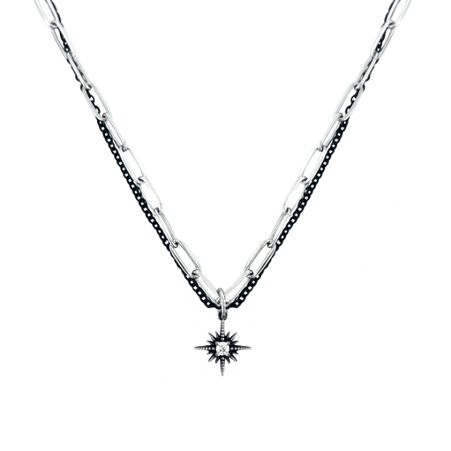 미치룸 Shadow Necklace - 위시버킷