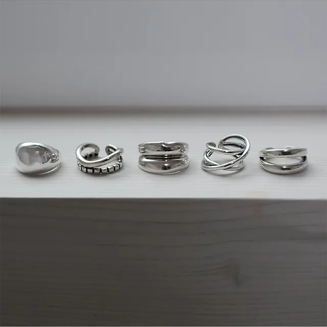 노드레스 day ring ; 925silver [데이 실버 반지] - 위시버킷