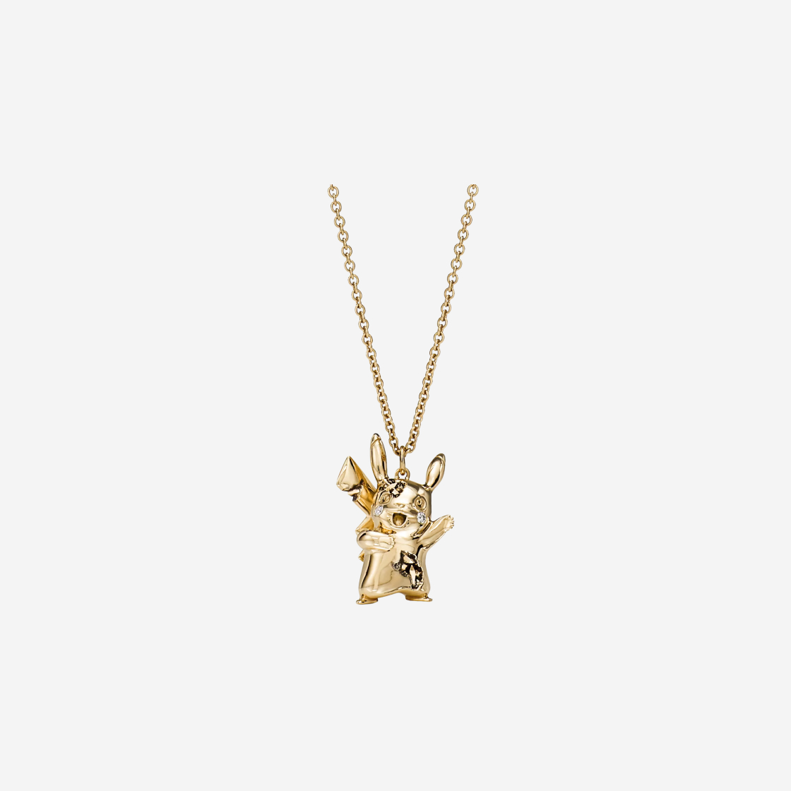 티파니앤코 Tiffany & Co. x Daniel Arsham x Pokemon Small Pikachu Pendant in ...