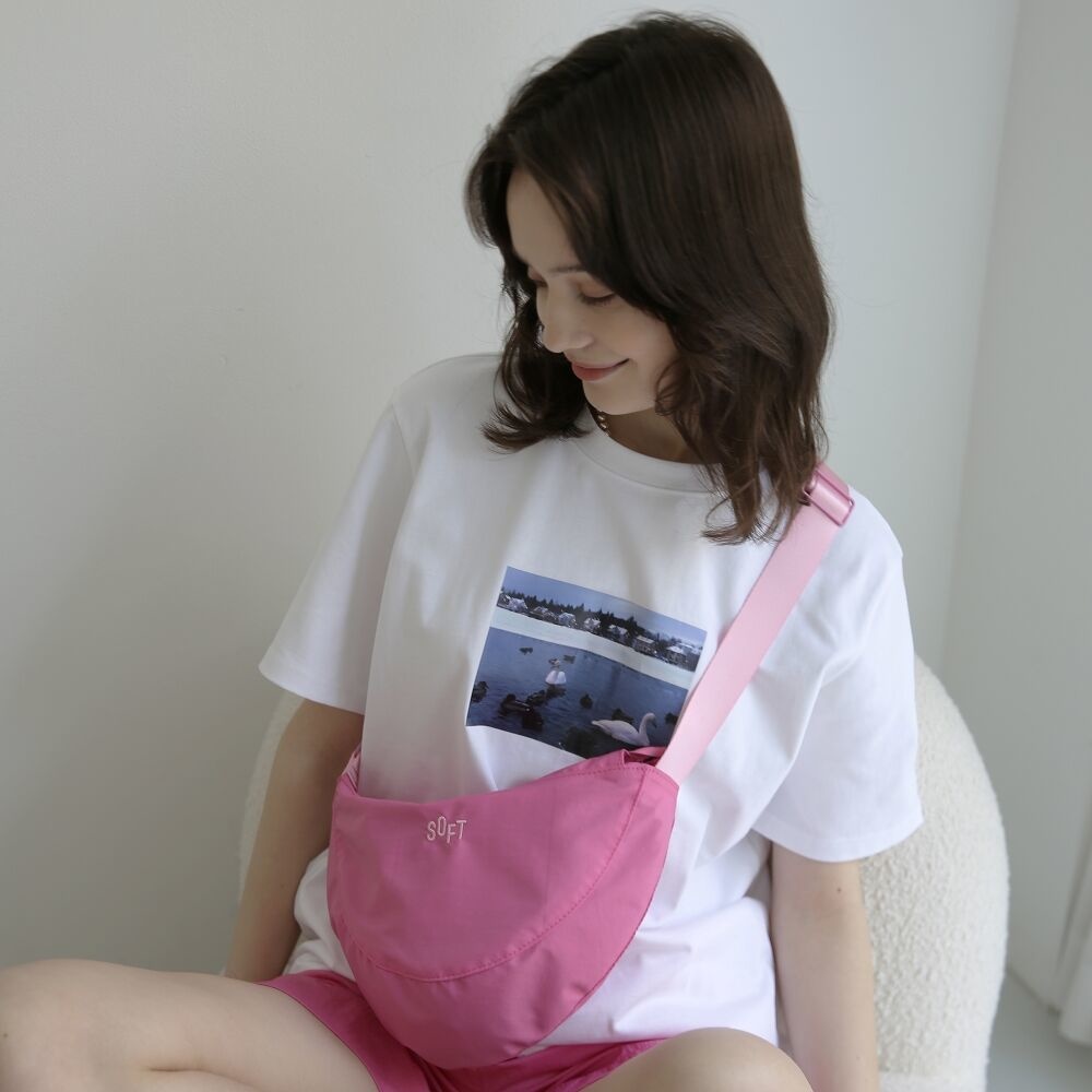 소프트서울 Jelly Bean Half Moon Bag [4colors] - 위시버킷