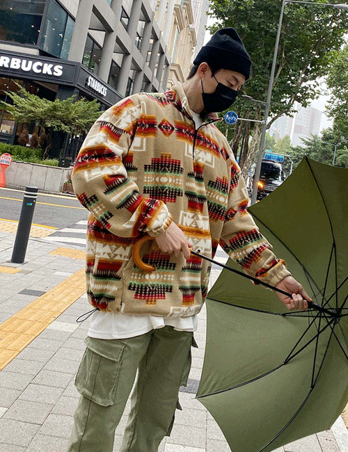 젠브로 인디언 후리스 아노락 위시버킷